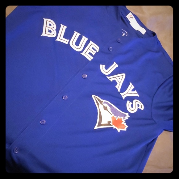 Majestic | Other | Custom Blue Jays Jersey | Poshmark